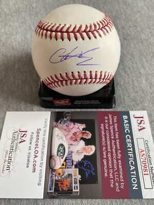 SEATTLE MARINERS- COLT EMERSON AUTOGRAPH OFFICIAL MLB BASEBALL JSA ...