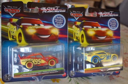 Disney Pixar Cars Glow Racers Lightning McQueen & Cruz Ramírez NEW | eBay