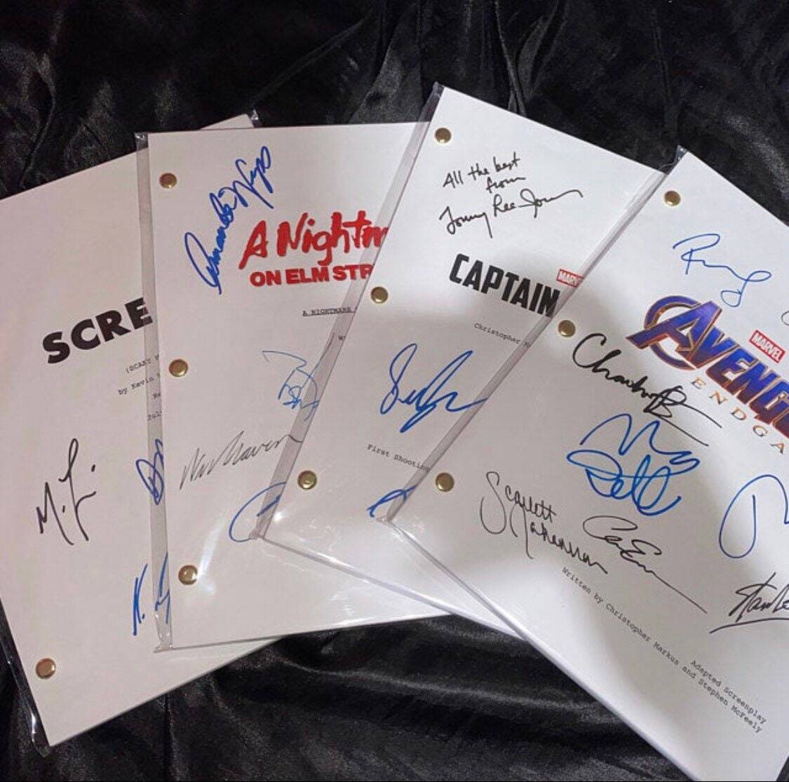 Scream Horror Movie Memorabilia Script by Kevin Williamson 1995 - 118 ...
