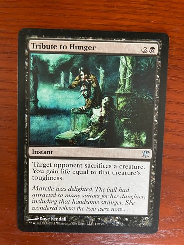 MTG Tribute to Hunger CARD SINGLE USED EXCELLENT CONDITION SEE PHOTOS ...