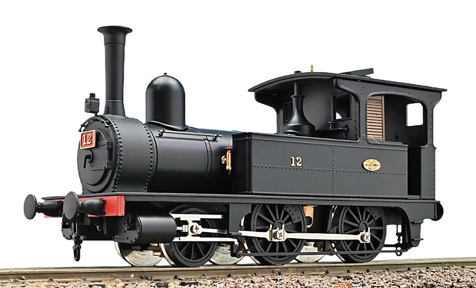 HO 2-4-0 Sharp Stewart A7 Steam Locomotive Meiji-Mura #12 Kit H0 ...