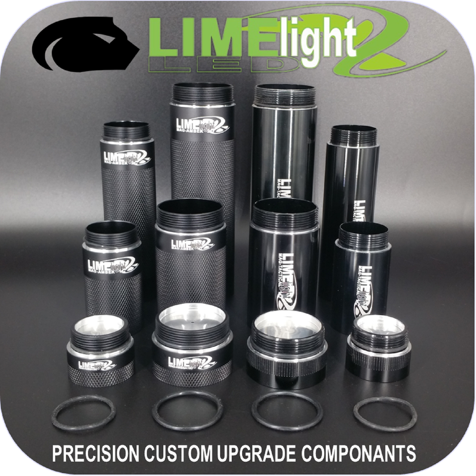 MAGLITE UPGRADE CONVERSION C/D BARREL EXTENSION BODY TUBE 2-6 CELL ...