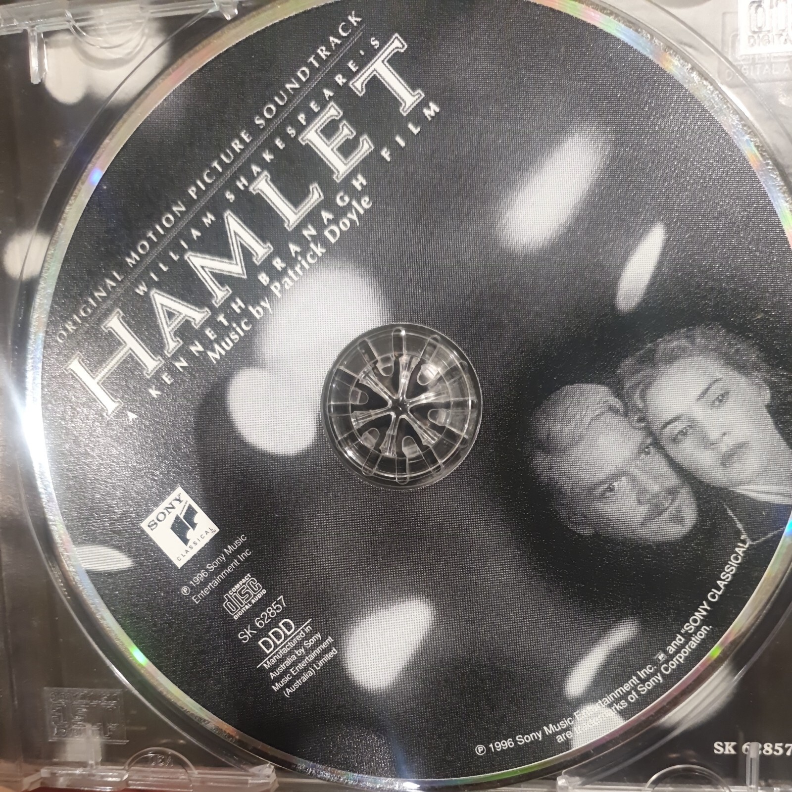 HAMLET CD PATRICK DOYLE ORIGINAL SOUNDTRACK MUSIC MOTION PICTURE FILM ...