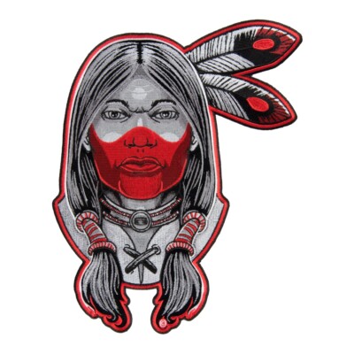 Apache Indian Warrior Patch, Native American Patches | eBay