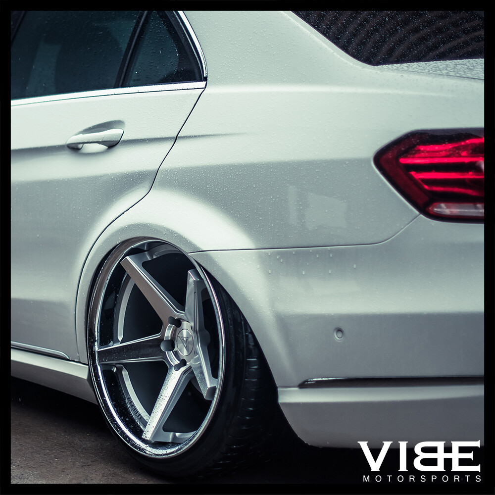 20" FERRADA FR3 SILVER CONCAVE WHEELS RIMS FITS BENZ W211 E350 E500 E55 ...