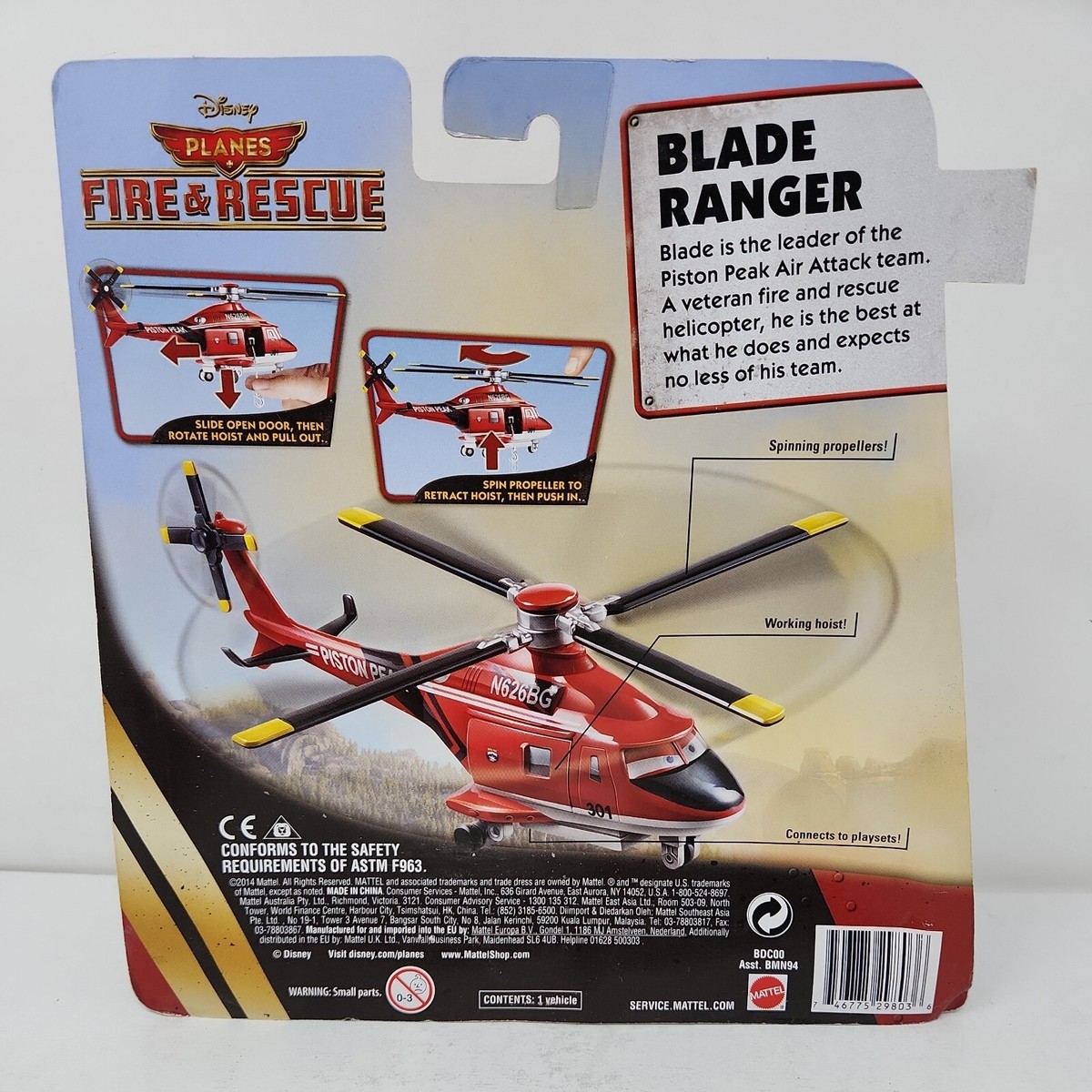 Planes Fire And Rescue Blade Ranger Toy