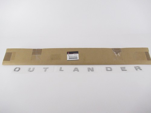 Genuine OEM Mitsubishi MZ553141EX "OUTLANDER" Hood Emblem 2018-2021 ...