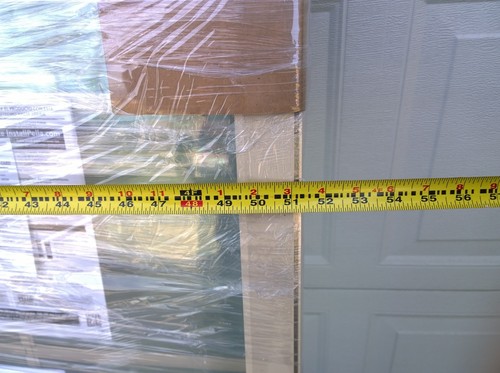 NEW: Premium PELLA Almond-Color Vinyl Semi-SLIDER Home WINDOW (52" W x ...