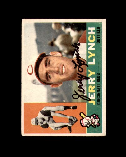 Jerry Lynch Signed 1960 Topps Cincinnati Reds Autograph | eBay