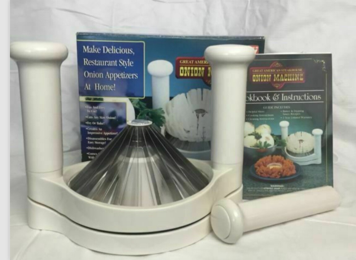 Great American Steakhouse Onion Machine Blooming Onion Maker Seen On TV ...