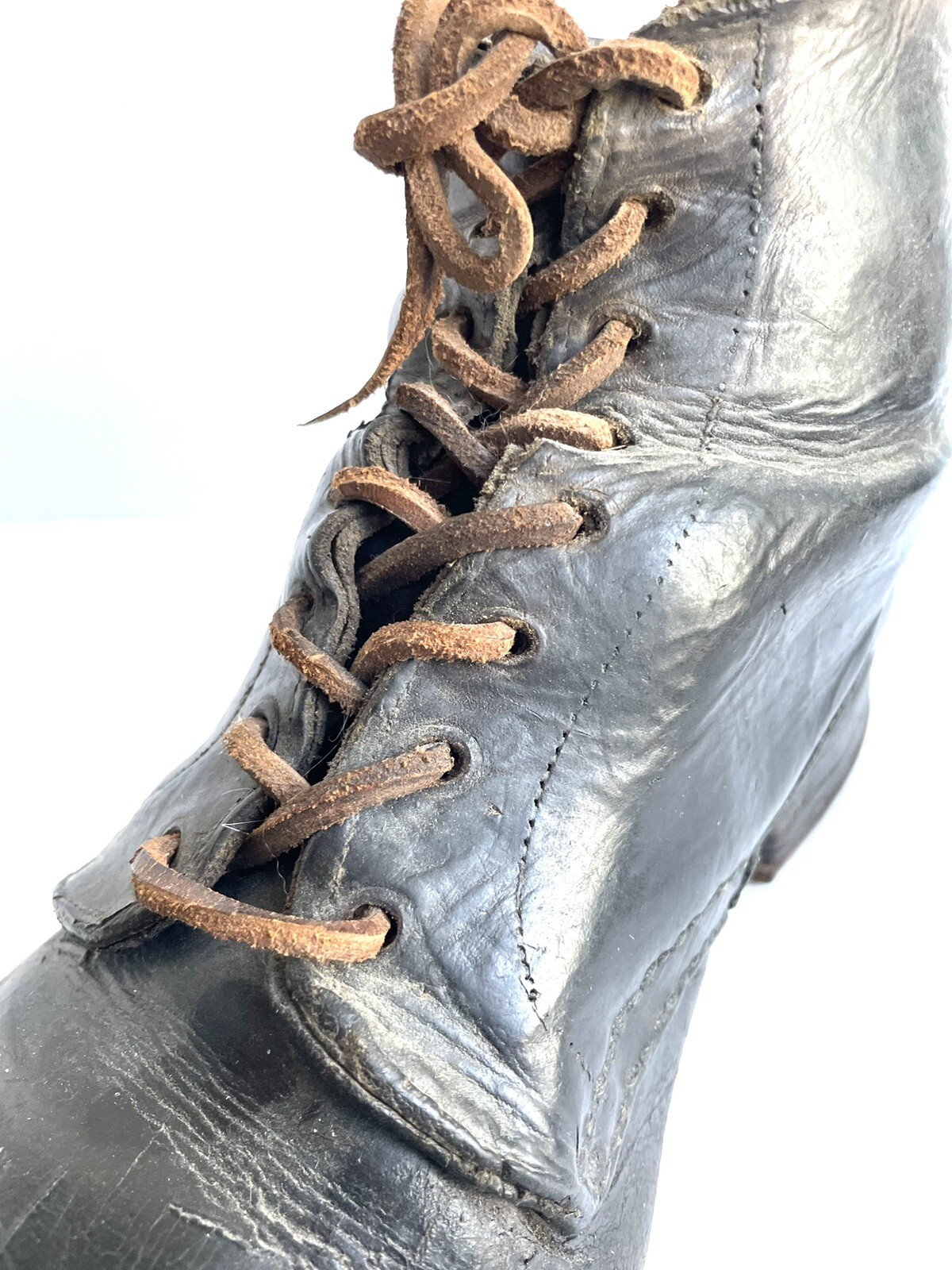 Authentic WW2 German Italian Ankle Boots / Combat Lowboots Shoes ...