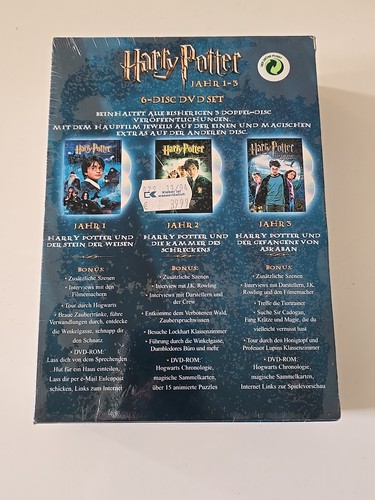 Harry Potter 1-3 Box Set (6 DVDs) von Chris Columbus, Alf... | DVD ...