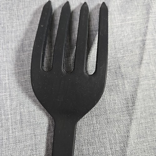 Elizabeth Karmel's Blending Fork Black Steel Silicone | eBay