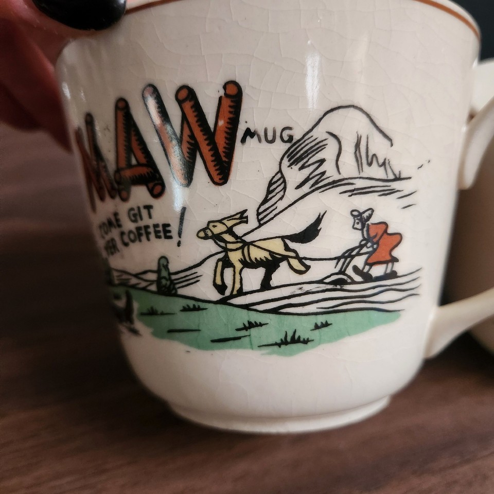 Vintage "MAW Come Git Yer Coffee" Mugs | eBay