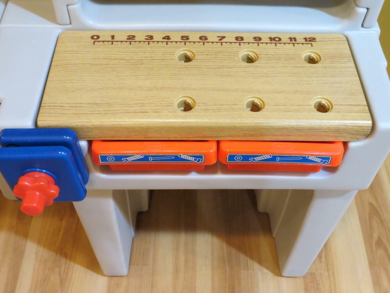 Little TIkes Child Size Workbench Work Bench & HUGE Tool Lot LKNew | eBay