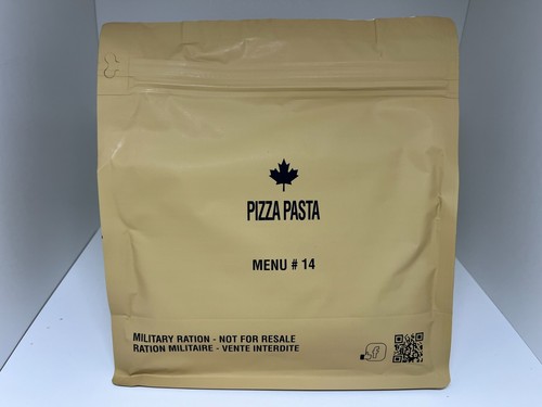 Canadian Military Ration MRE Pizza Pasta Menu #14 Brand New Sealed | eBay