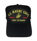 USMC MARINE CORPS LGBT VETERAN PROUDLY SERVED HAT LESBIAN GAY BISEXUAL ...