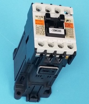 FUJI ELECTRIC SC-0/G [13] CONTACTOR CAT NO: 4GC0F0#10, SC13AG, SCO/G ...