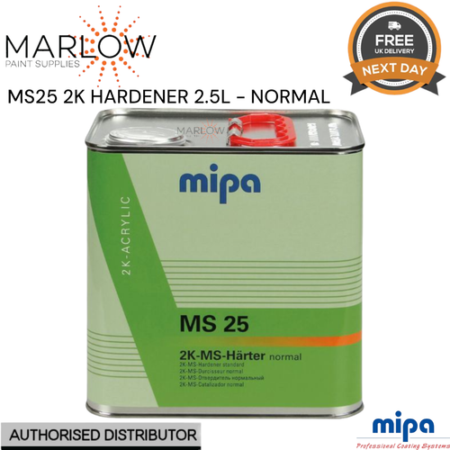 MIPA MS25 2K MS ACRYLIC HARDENER 2.5LTR - NORMAL | eBay UK