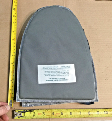 level IIIA ballistic panel body armor panels great shape IIIA 44mag ...