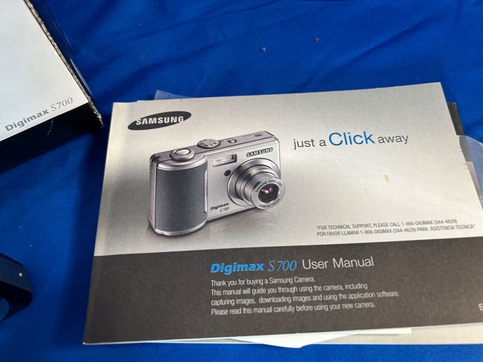 Samsung Digimax S700 7.2MP - Digital Camera - black | eBay