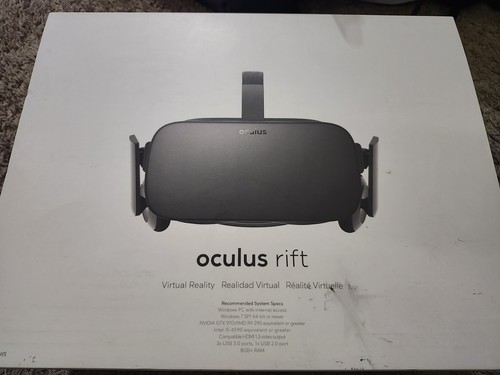 Meta Oculus Rift CV1 VR Virtual Reality Headset System with touch ...