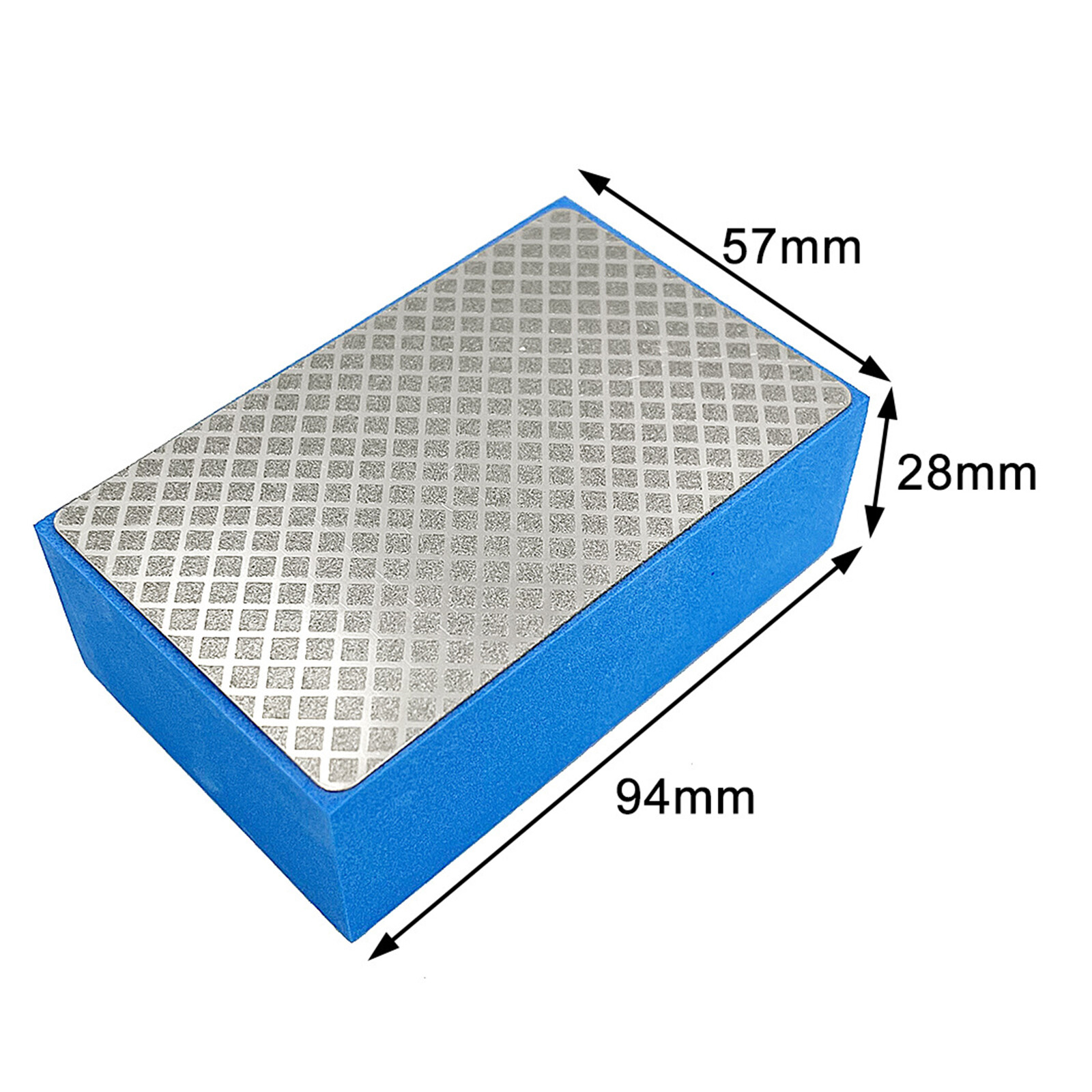 5Pcs Diamond Polishing Pads,60#/100#200#400#/1000# Grit Diamond Sanding ...