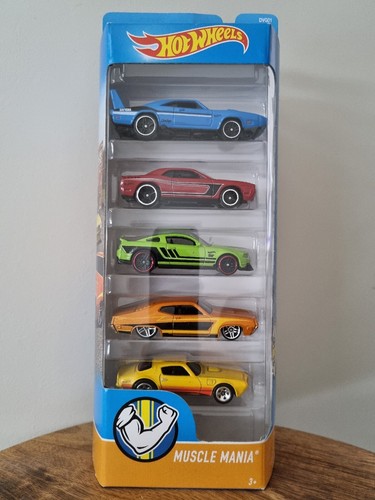 Hot Wheels 2017 Muscle Mania 5 pack DVG01 | eBay Australia