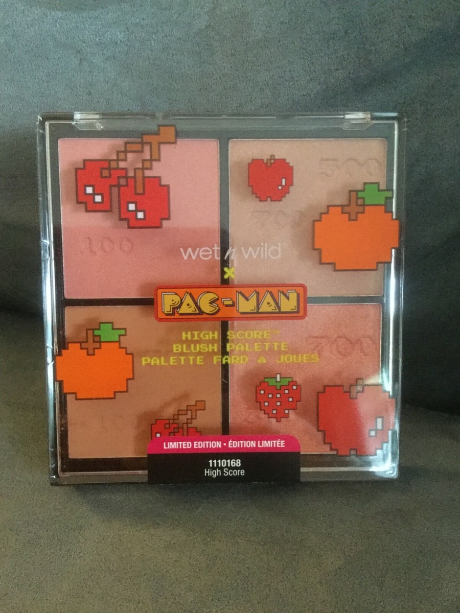 Pac Man Blush REVIEW/SWATCHES: Wet N Wild X Pacman Collection