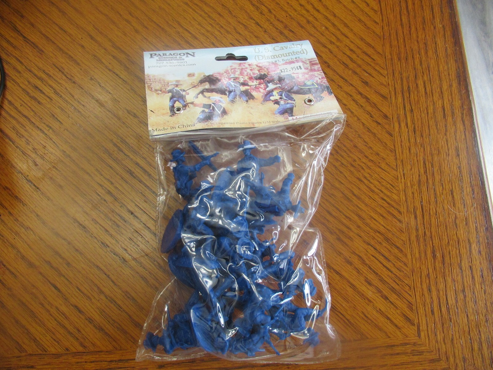 Paragon Scenics & Miniatures: U.S. Cavalry Dismounted # 3 1/32 12 Fig ...