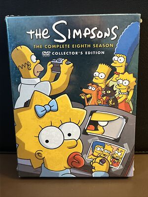 Sealed New Copy Of The Simpsons -Season 8 (DVD, 2009, 4-Disc Set ...