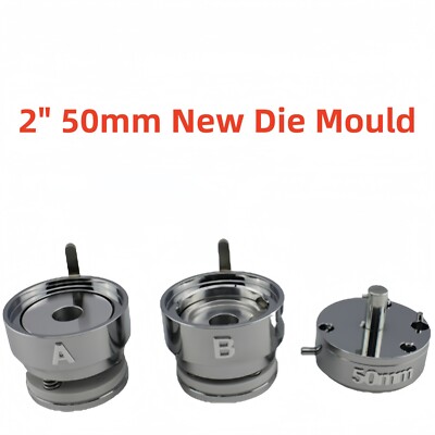 New Die Mould 50mm Round Badge Mould Circular Mold Badge Maker Making ...