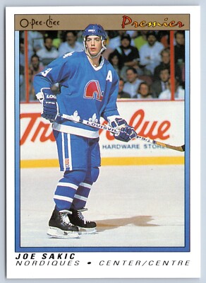 JOE SAKIC 1990-91 O-PEE-CHEE PREMIER 90-91 NO 102 NRMINT+ 48716 | eBay