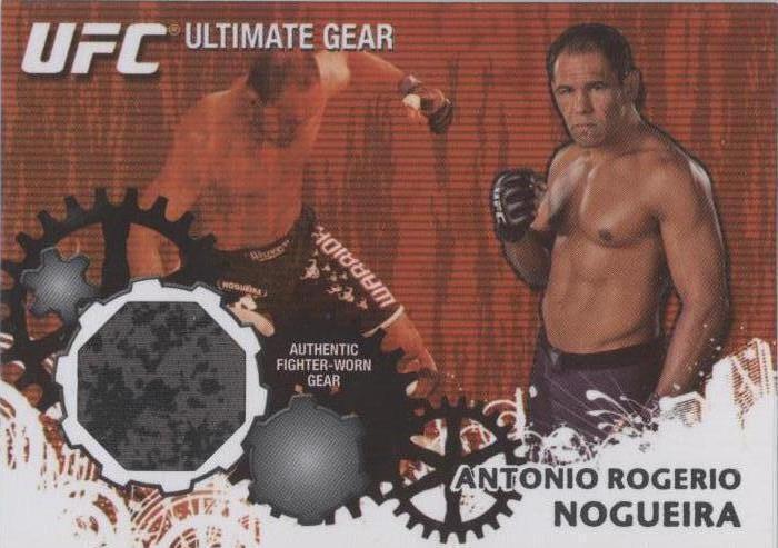2010 Topps UFC Series 4 - Ultimate Gear Relic Antonio Rodrigo Nogueira ...