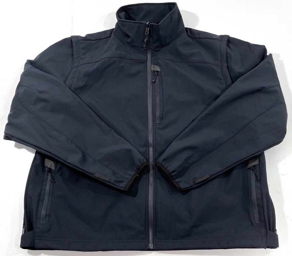 SMALL 5.11 TACTICAL 5 IN 1 VALIANT DUTY JACKET DARK NAVY 48153 PATCHES ...