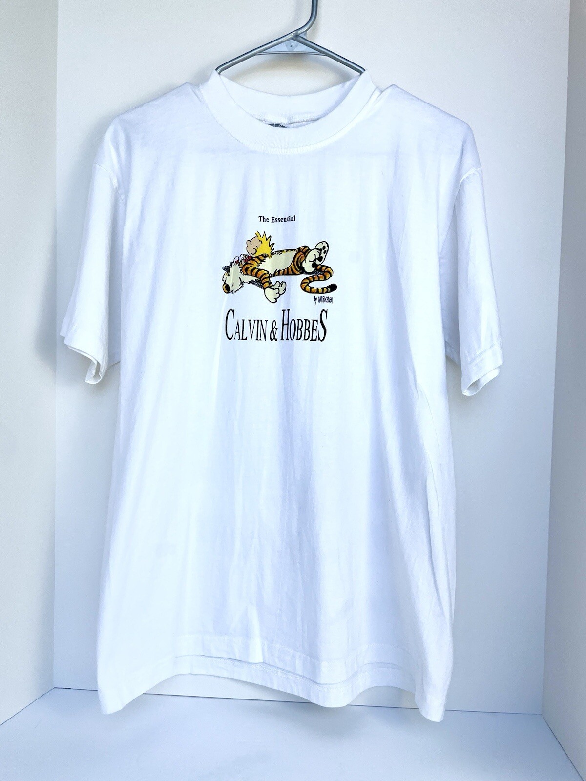 Rare Vintage The Essential Calvin and Hobbes Shirt Cr… - Gem