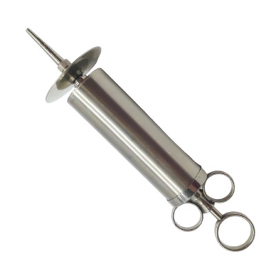 Pomeroy Ear Syringe, 2 oz, Graduated, Chrome Plated Brass, w/ Shield ...