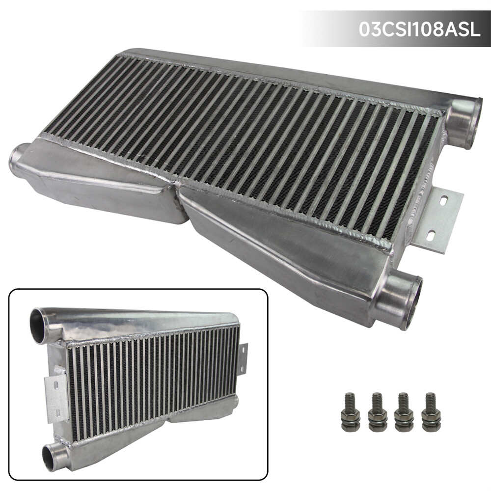 V1 Type 1 Universal FMIC Bar & Plate Twin Turbo Intercooler 24"x9"x3.5 ...