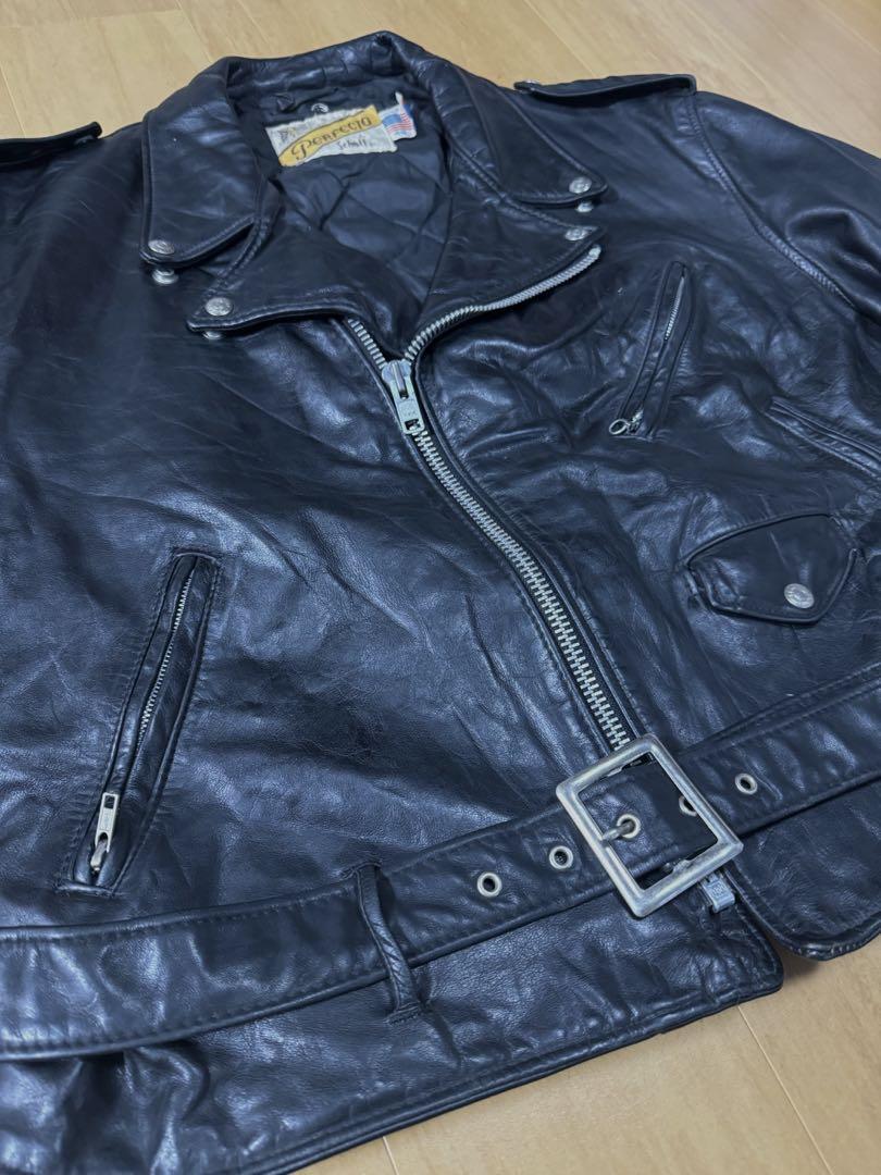Schott 118 Perfecto 48 steerhide double leather motorcycle jacket | eBay