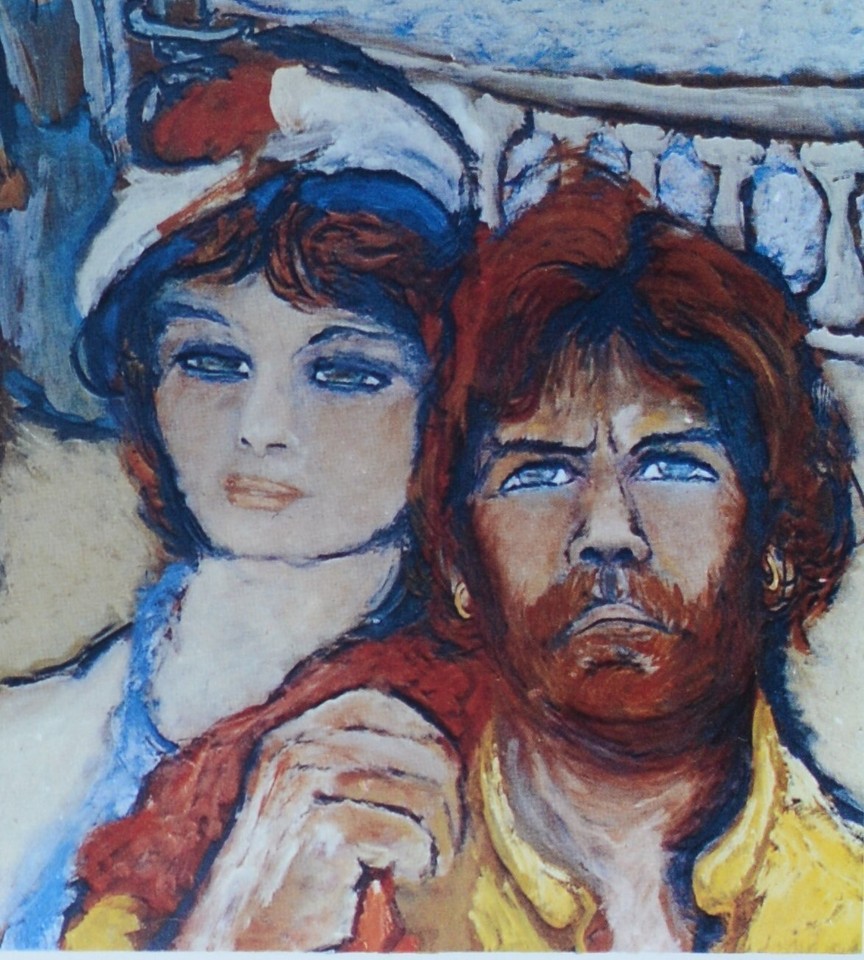 RAMON DILLEY EXHIBITION ART POSTER PRINT GALERIE DE LABORDE PARIS ...