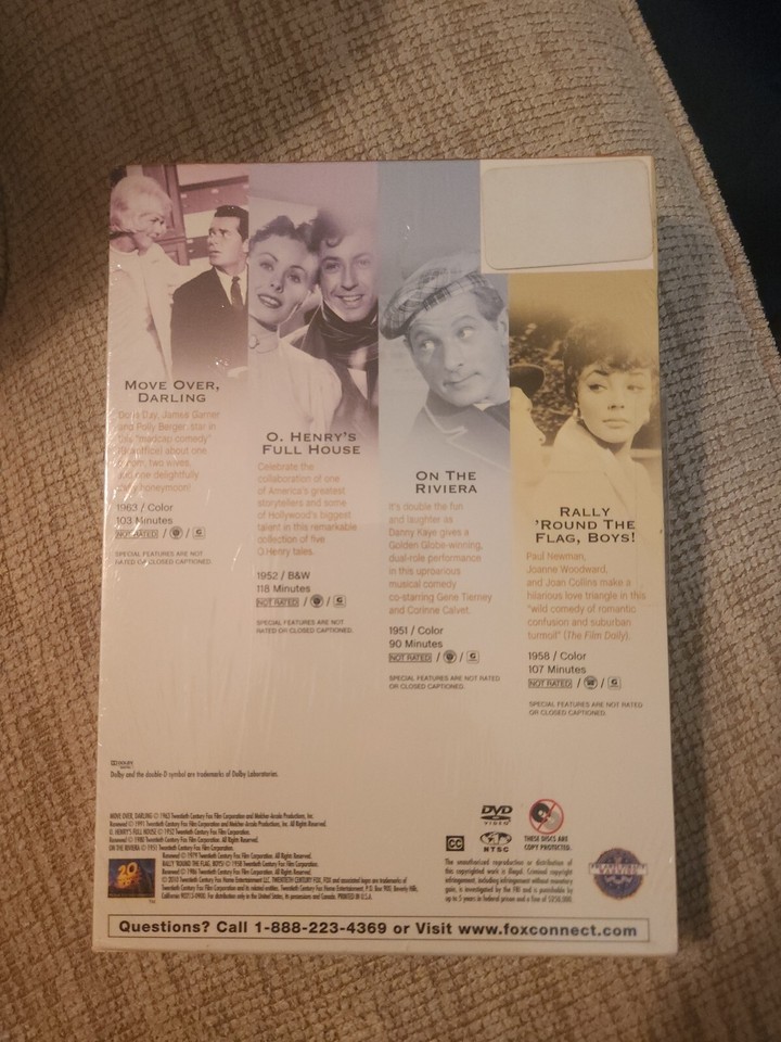 20th Century Fox Studios Classics DVD 4Disc Set 75th Anniversary New ...