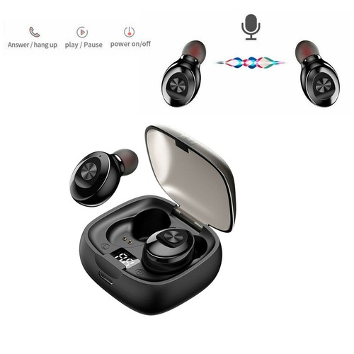 Wireless Bluetooth Earbuds TWS-in-Ear Headphones with Charging Case ...