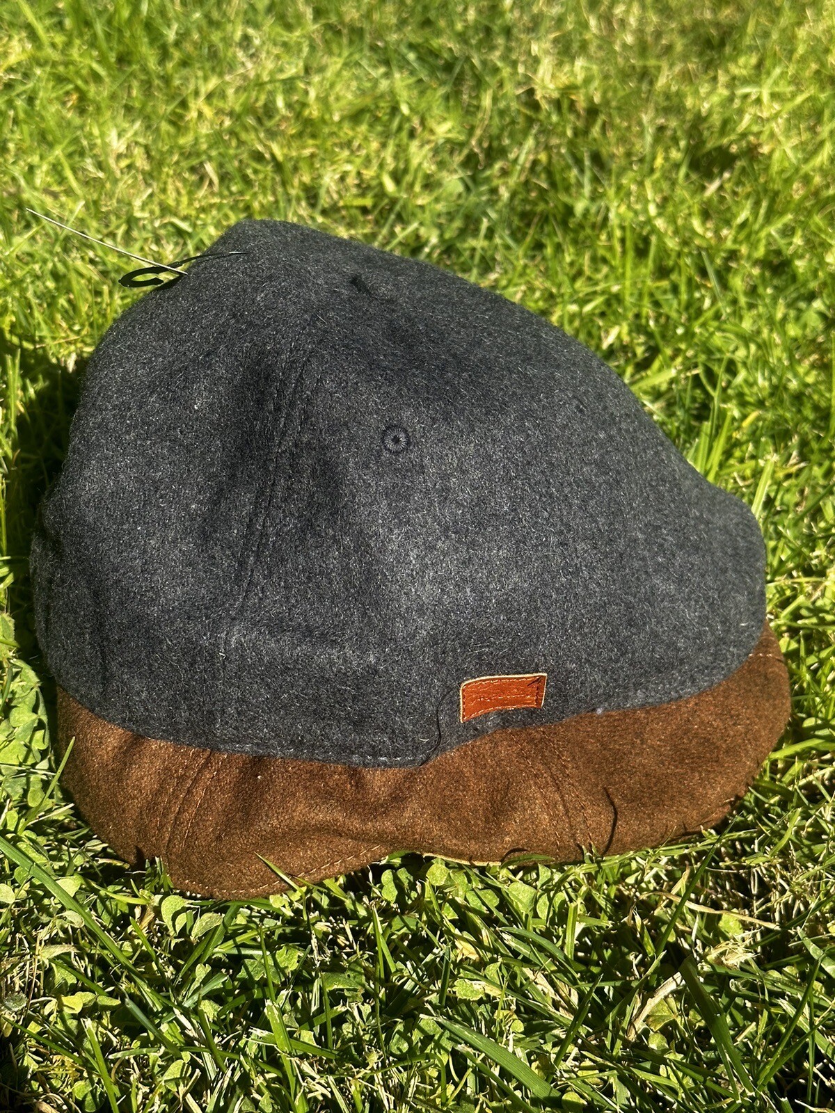 Golfers Driver Cap Wool Blend 6 Panel Duck Bill Scally Newsboy Hat New ...