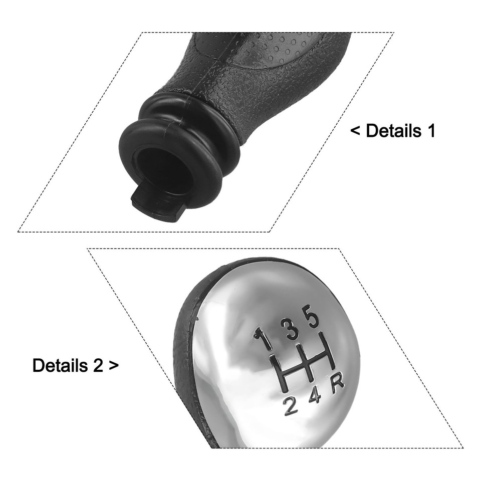 Gear Shift Knob Head 5 Speed Shift Knob Easy Installation High-quality ...