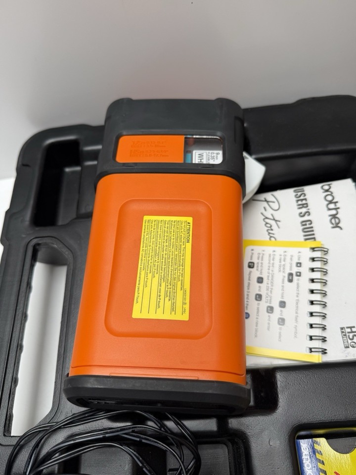 New Brother P-Touch E300 Handheld Label Printer with Case | eBay UK