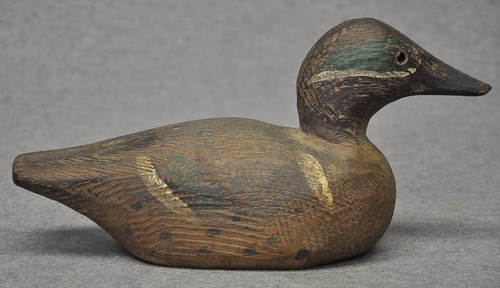 Green-winged Teal drake duck decoy GLASS EYES UNKNOWN MAKER HUNTING DECOY O P | eBay