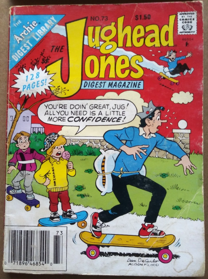LOT OF 10 ARCHIE BETTY & VERONICA/JUGHEAD JONES.DIGEST & DOUBLE COMICS ...