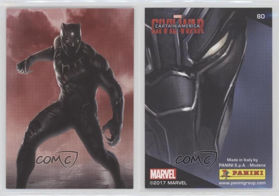 2017 Marvel Album Collection Captain America: Civil War Black Panther ...