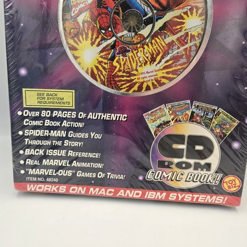 SPIDER MAN Interactive CD-ROM Comic Book #1 1995 Marvel/Toy Biz NEW ...