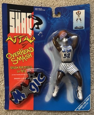 Sealed Shaq Attaq NBA Orlando Magic Overhead Smash Action Figure by ...